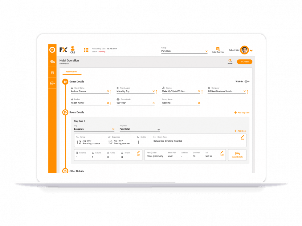 FX CRS | Enterprise Software Solutions for Hospitality | IDS Next